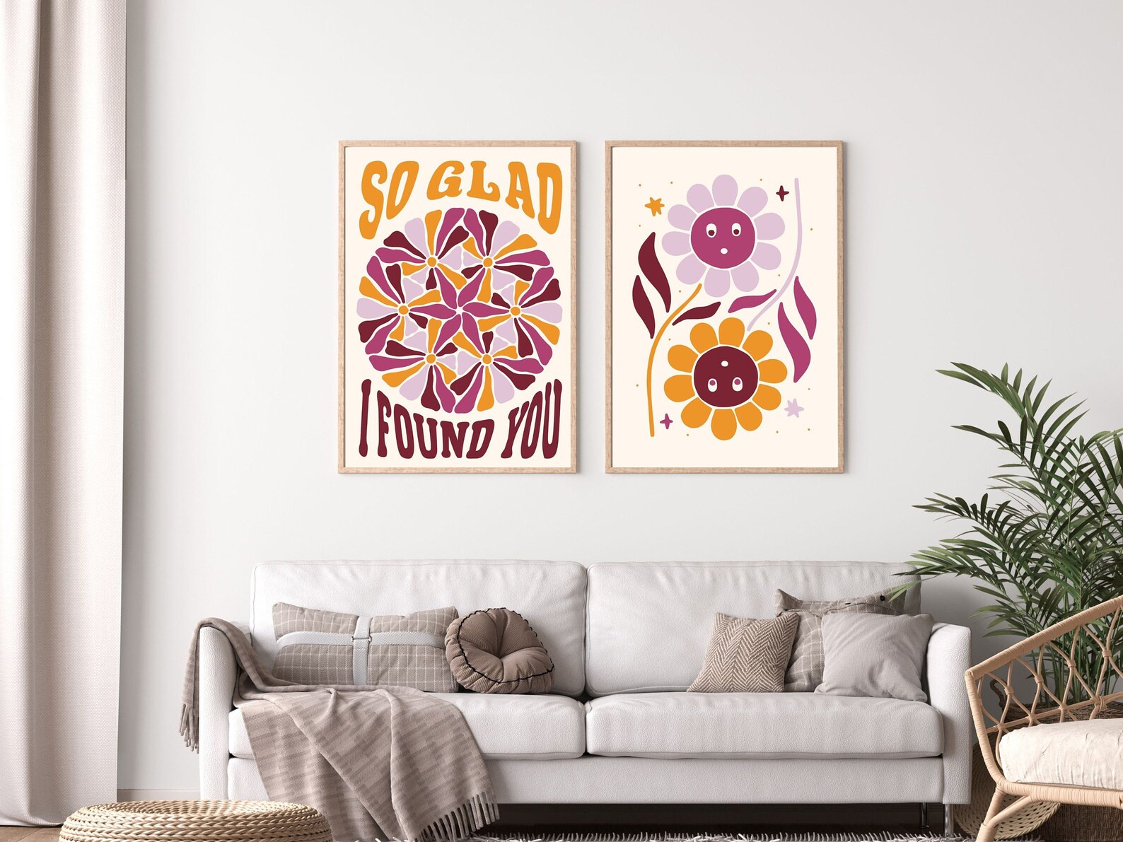 Groovy Poster Set Retro Groovy Print Hippie Room Decor - Etsy Groovy Poster Set Retro Groovy Print Hippie Room Decor - Etsy