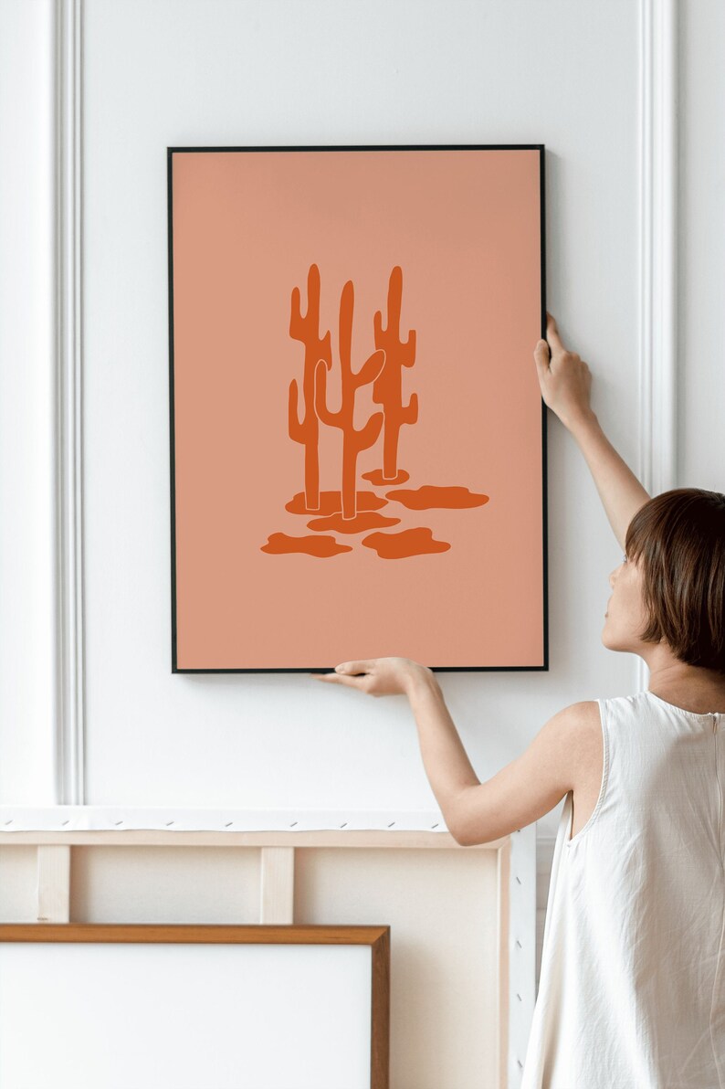 Groovy Poster Set Trendy Retro Gallery Wall Art Set of 7 - Etsy