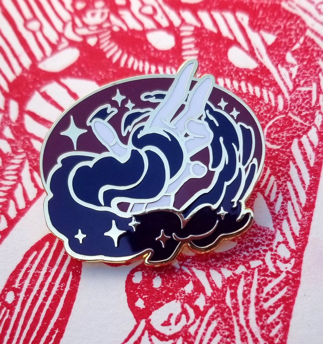 Magic Hand Enamel Pin | Necromancy, Gold Enamel, Sparkle Magic, Fantasy ...