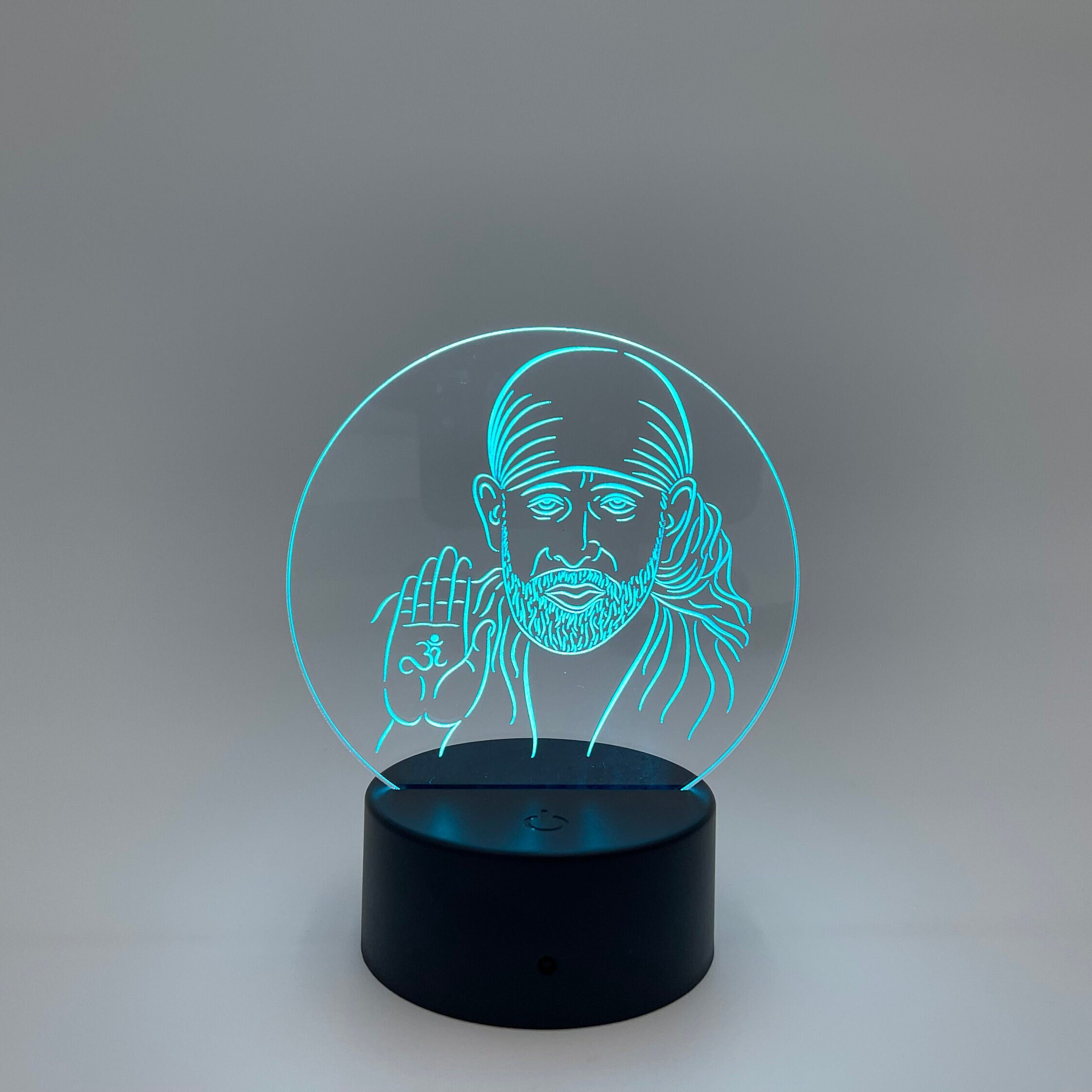 Sai Baba Desk Light, Sai Baba 3d Light, Sai Baba LED Light, 3D Light ...