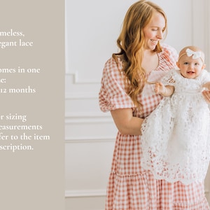 The Maely Gift Set - Baby Girl Blessing Day/ Christening Baptism Dress ...