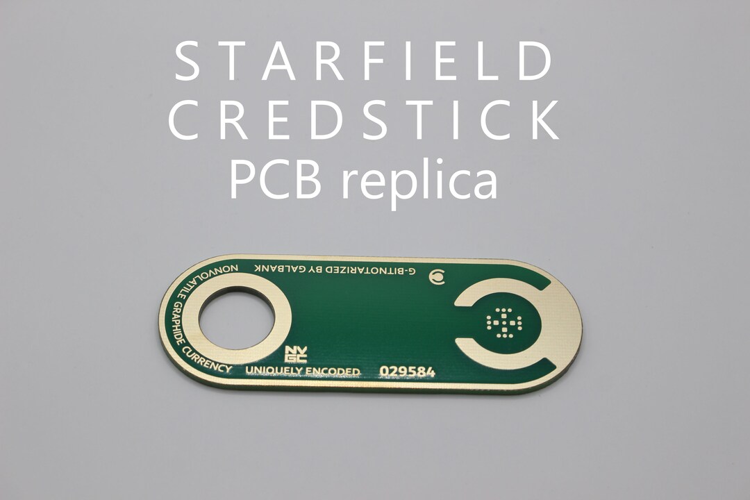 Starfield Credstick Circuitboard Replica - Etsy
