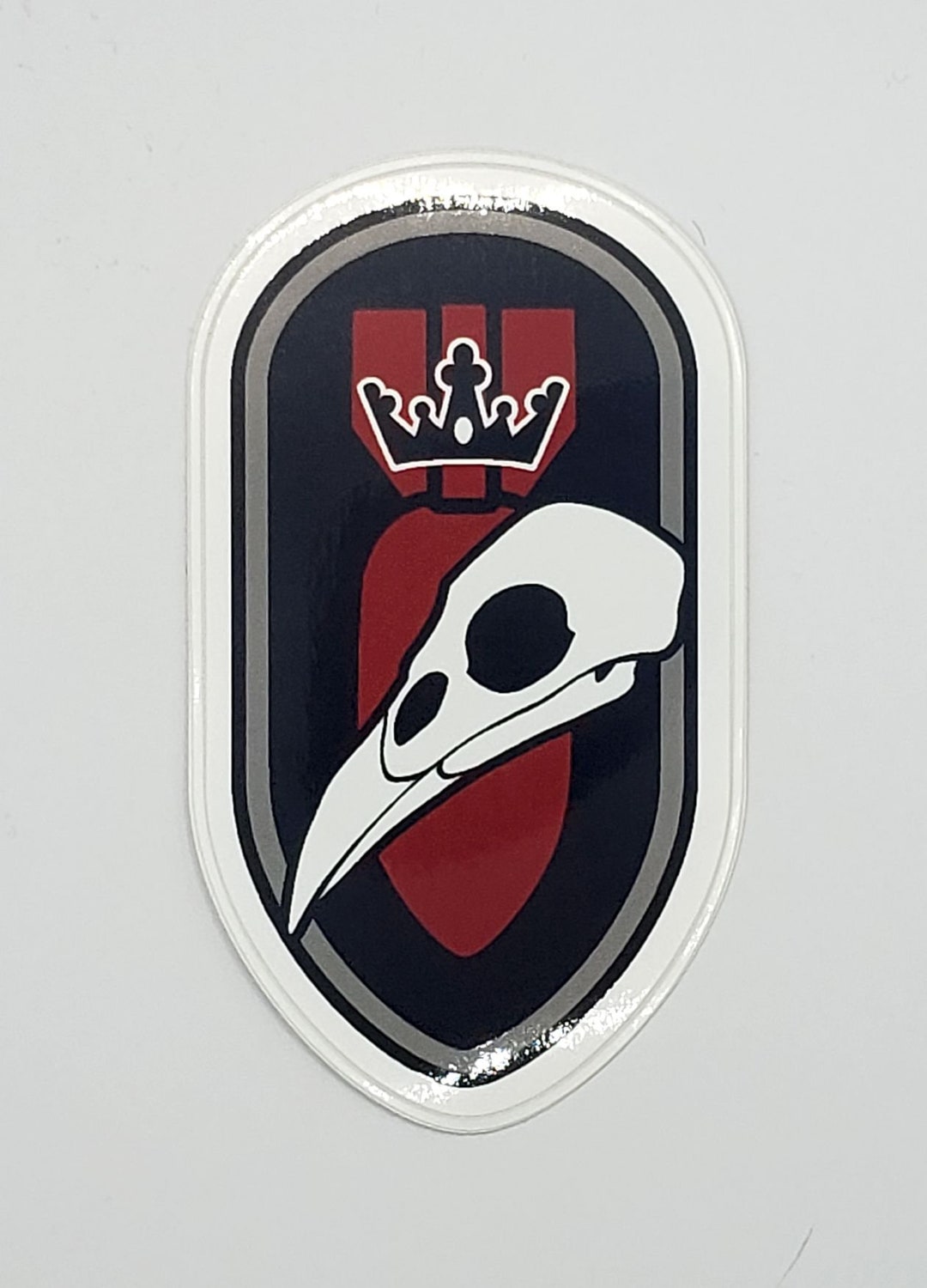 319th EOD Raven Skull Bomb Sticker - Etsy