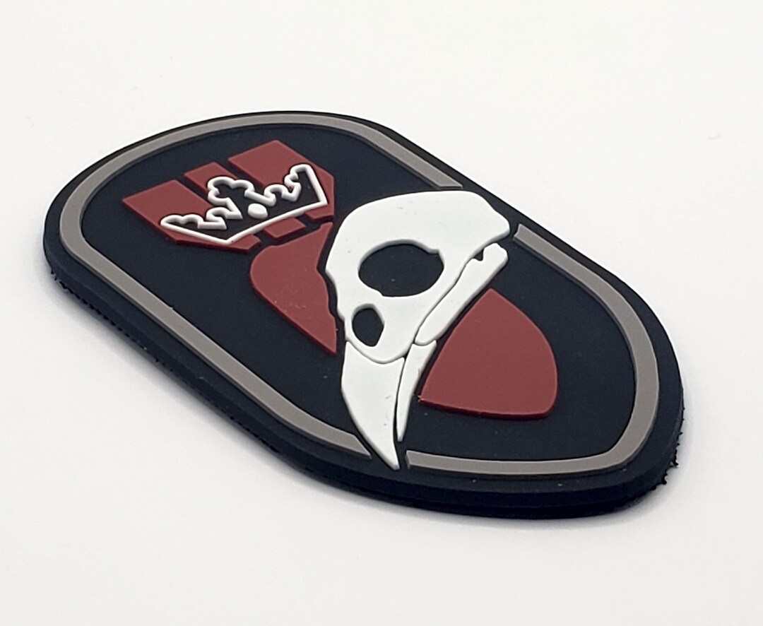 319th EOD Raven Skull Bomb Velcro Patch - Etsy