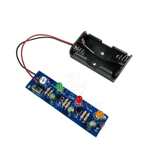 LED Chaser With Speed Control, Transistor 3 LED Chaser, Learn How to ...