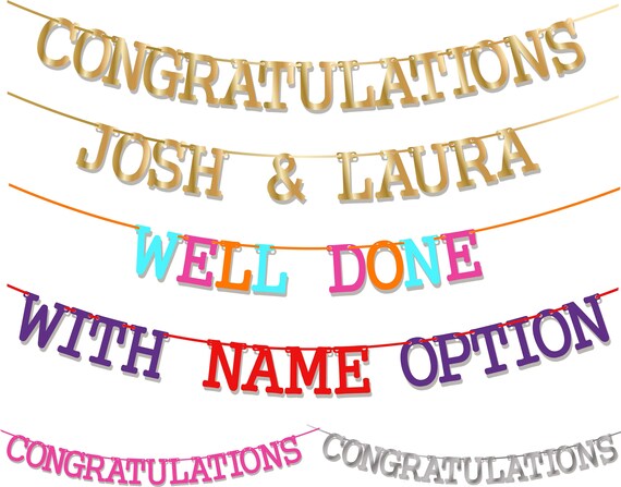 Congratulations Banner