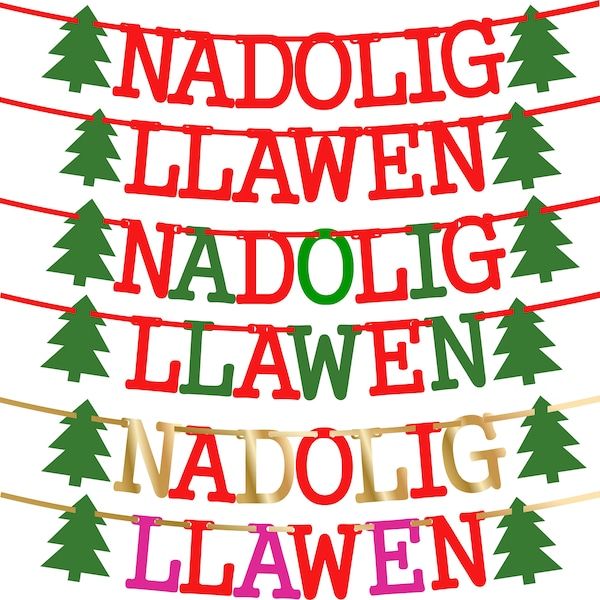 Nadolig Llawen - Etsy UK