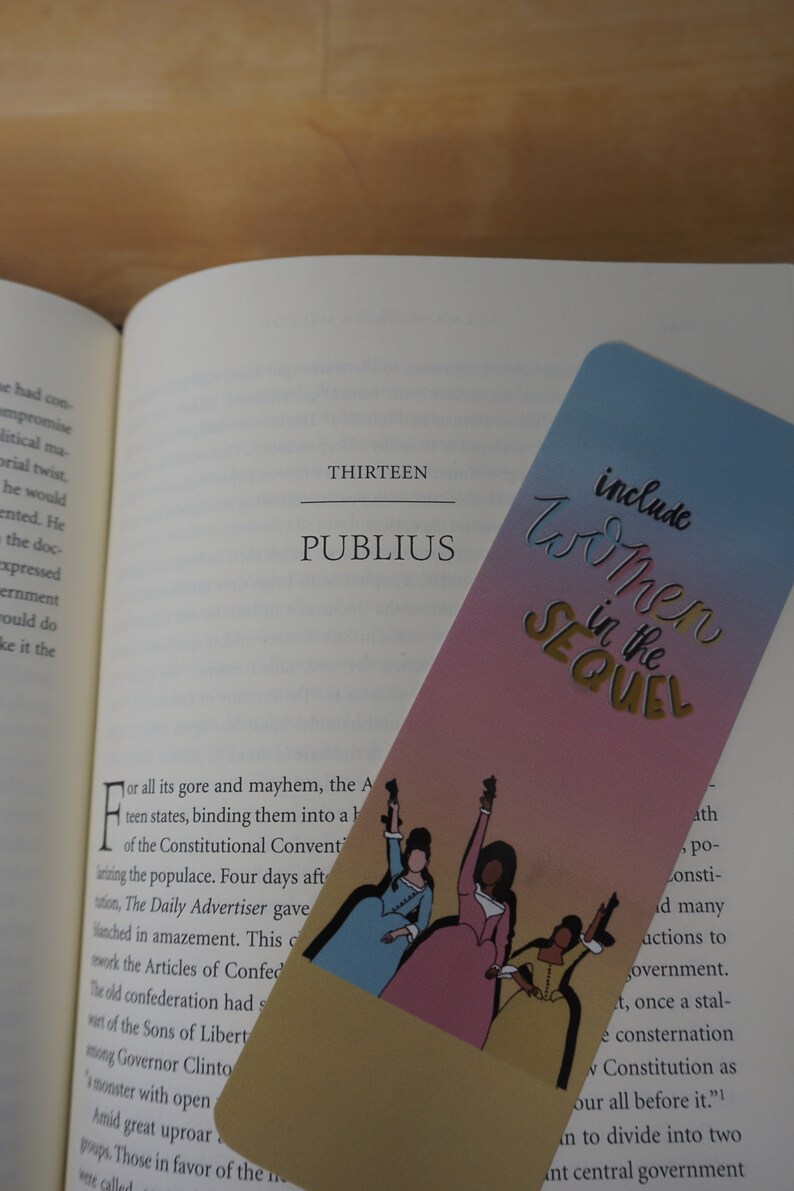 Hamilton Inspired Bookmarks | Etsy