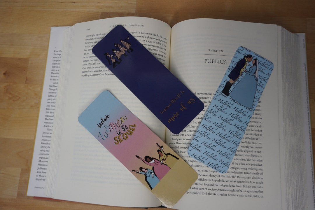 Hamilton Inspired Bookmarks - Etsy