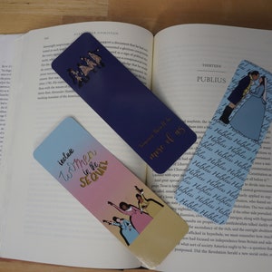 Hamilton Inspired Printable Bookmarks - Etsy