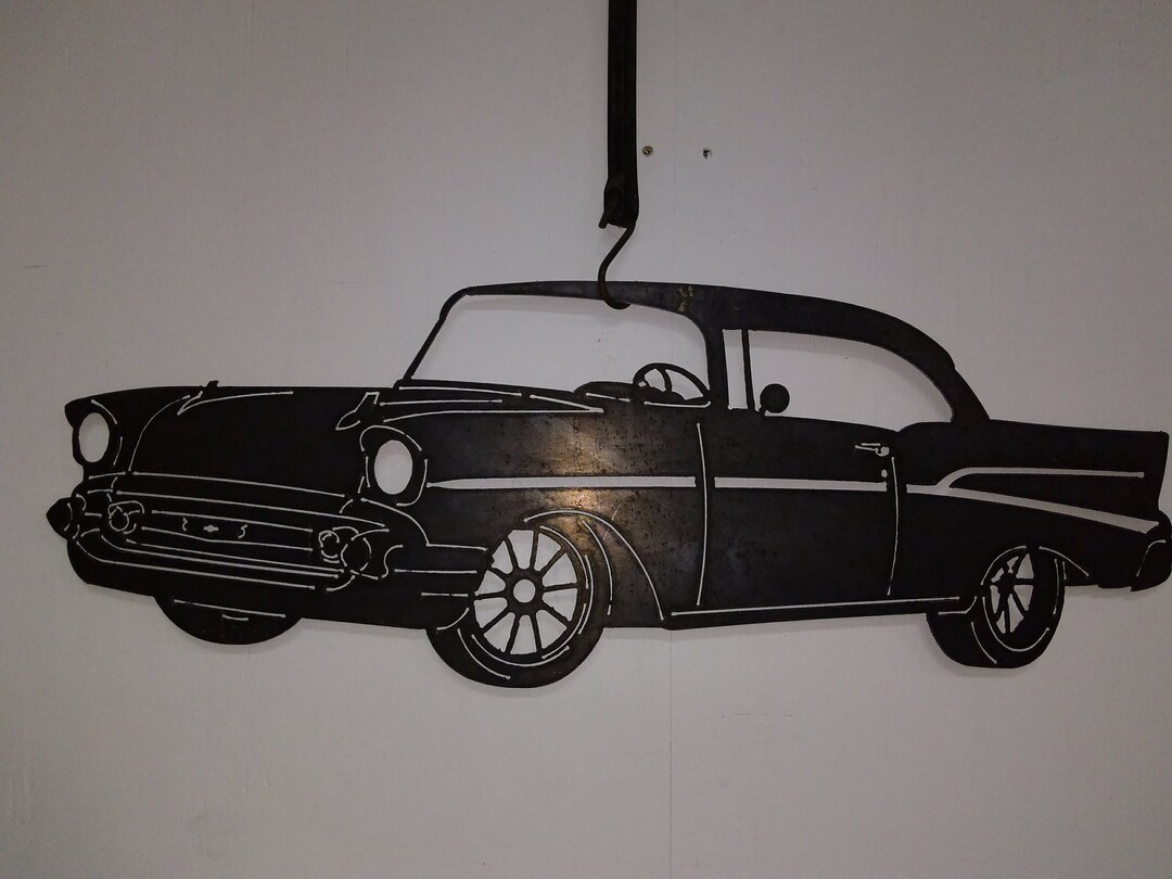 57 Chevy DXF File - 10.5" H X 29" L - Etsy