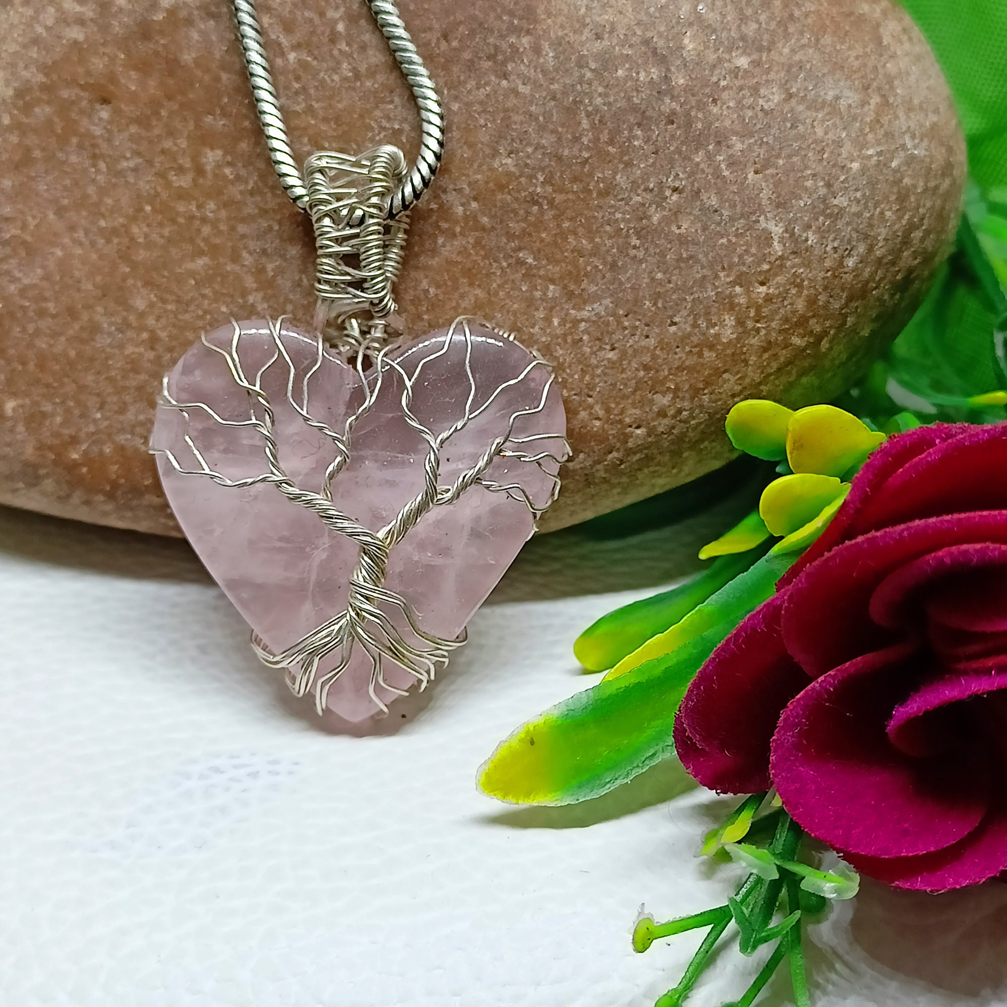 How To Draw A Heart With A Rose Wrapped Around It