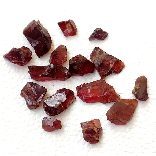 Rough Red Garnet - Etsy