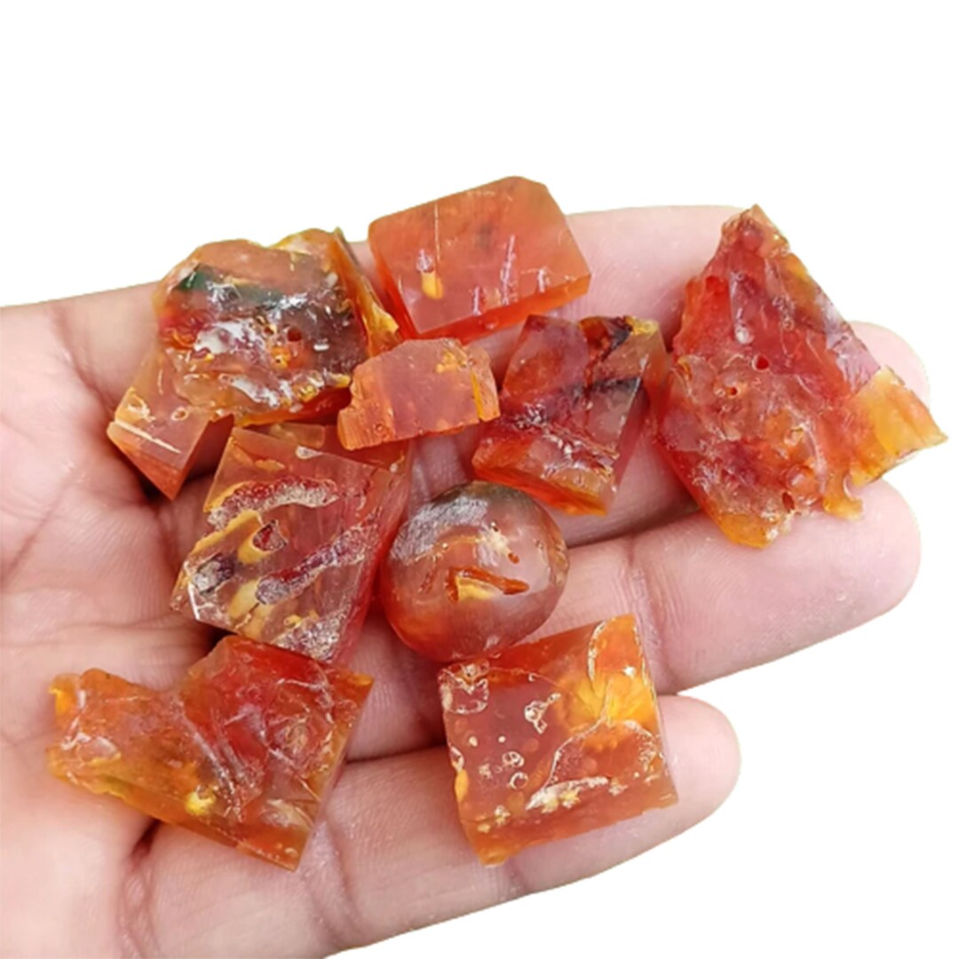 Amber Rough Stone Raw Amber Crystal Sacral Chakra Crystal - Etsy