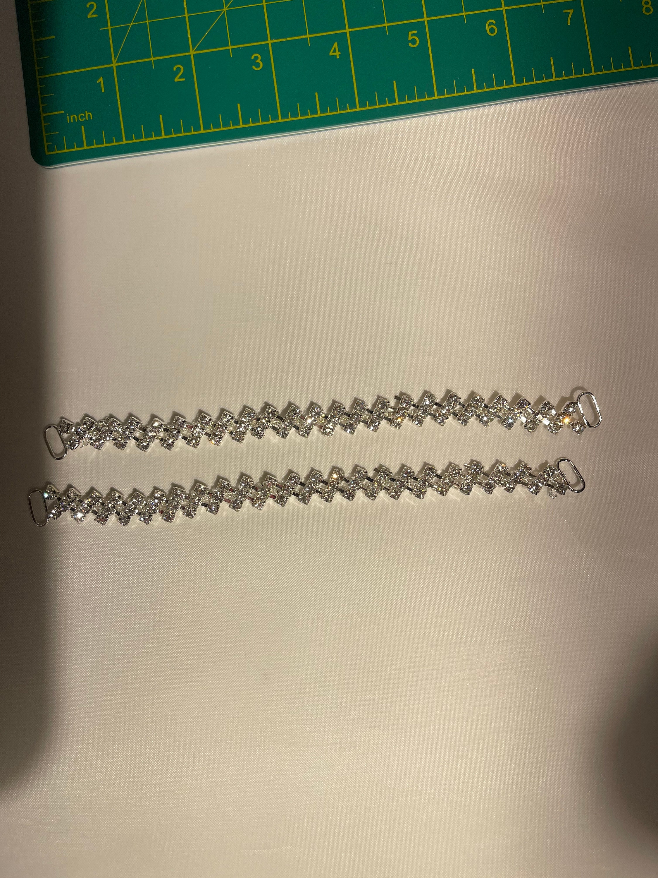 Bikini Competition Suit Rhinestone Side Connectors Wedding Dress ...