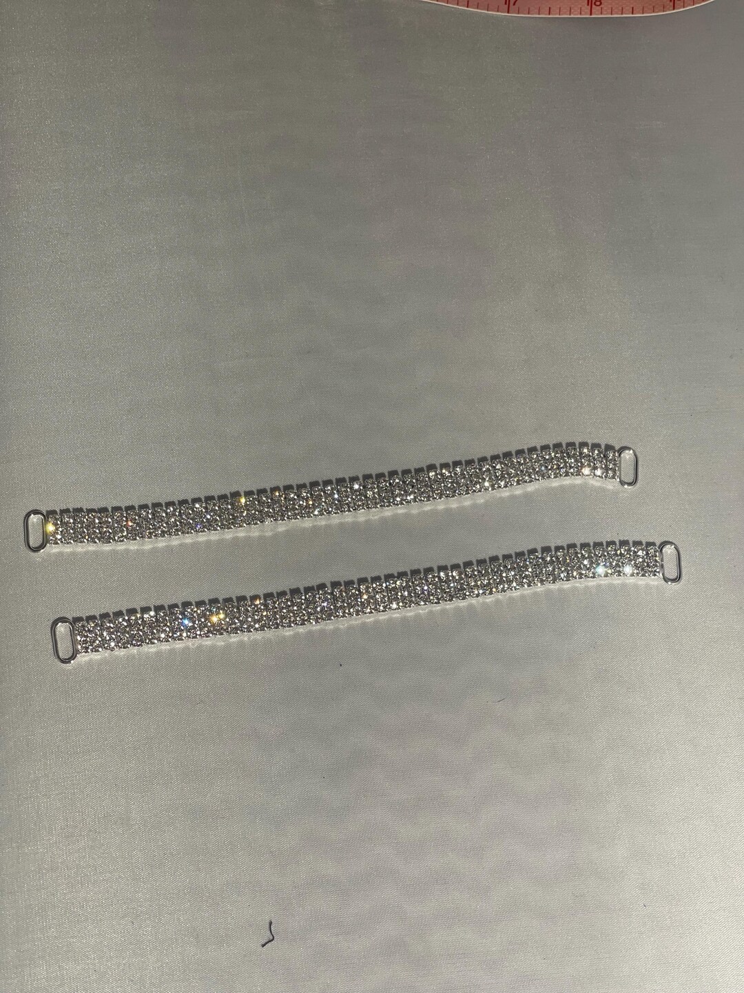 Bikini Competition Suit Rhinestone Side Connectors Wedding Dress ...