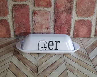 Funny Butter Dish - Etsy
