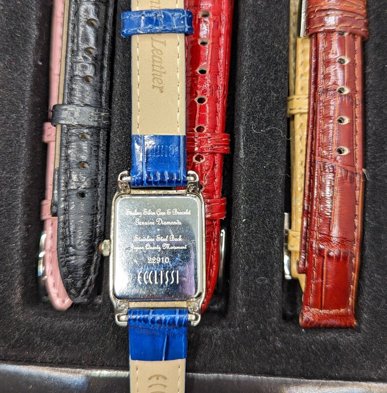 Ecclissi Sterling and Diamond Watch - Etsy