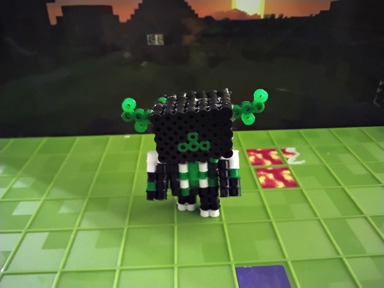 Mini Minecraft Warden Template | Etsy Australia