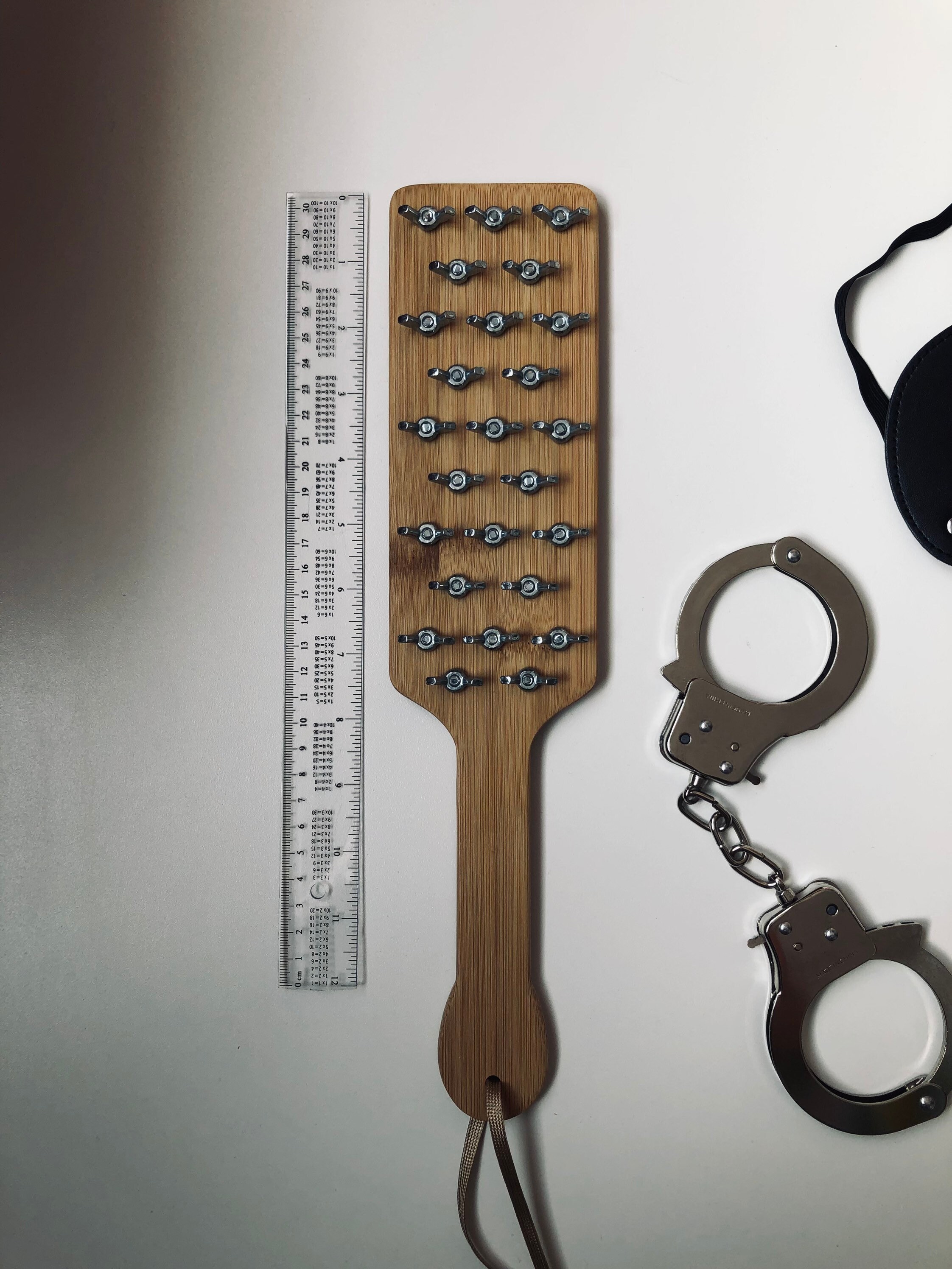 Extreme Spiked Paddle Spanking Paddle Sex Torture Device Bdsm Impact