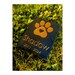 Personalised Custom Pet Paw Print | Engraved Natural Slate Memorial ...