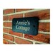 House Address Sign Ceramic Wall Tile Custom Personalised Deep Engraved ...