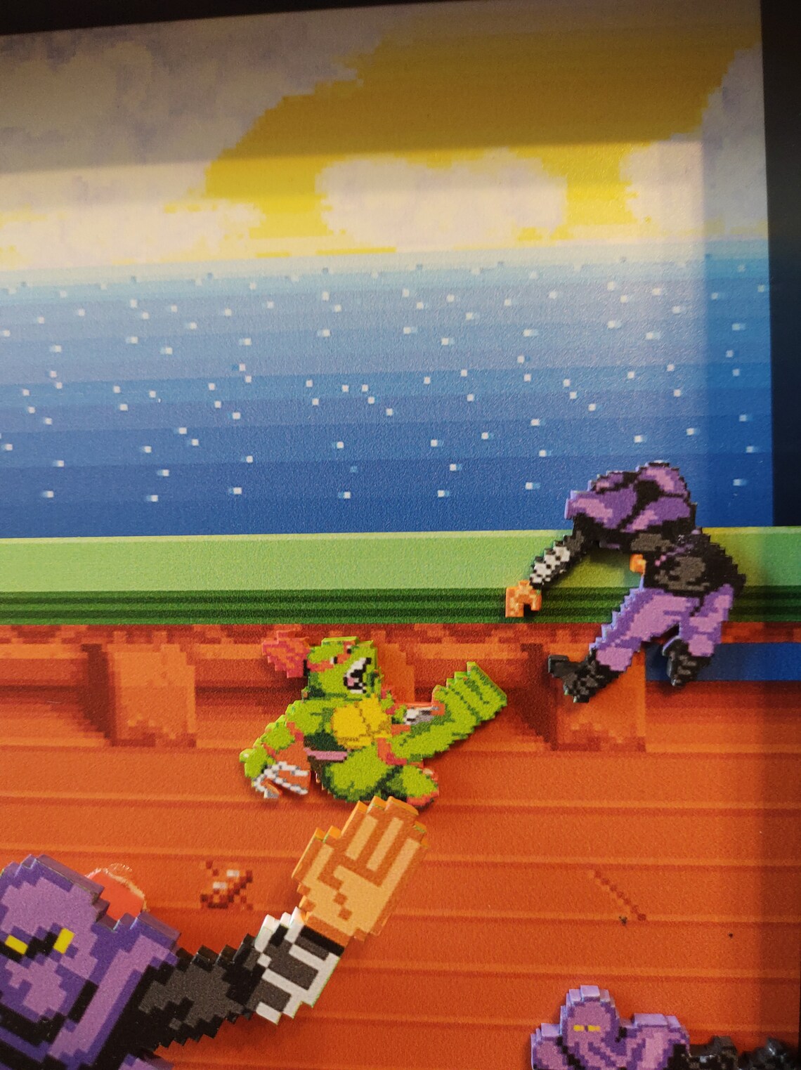 TMNT 3D Model of the Legendary Game Diobox Diorama Turtles | Etsy Canada