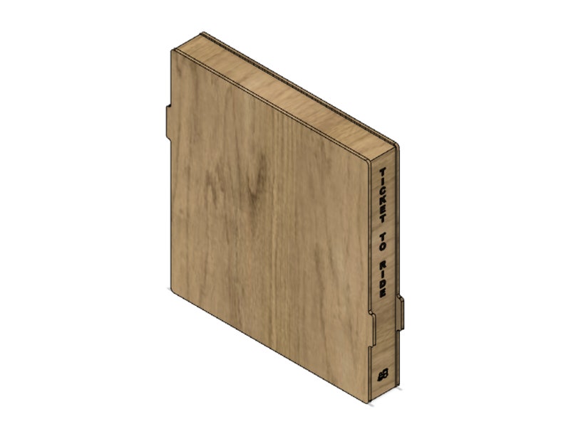 Replacement Box for Ticket to Ride Board Game ONLY DIGITAL FILES - Etsy