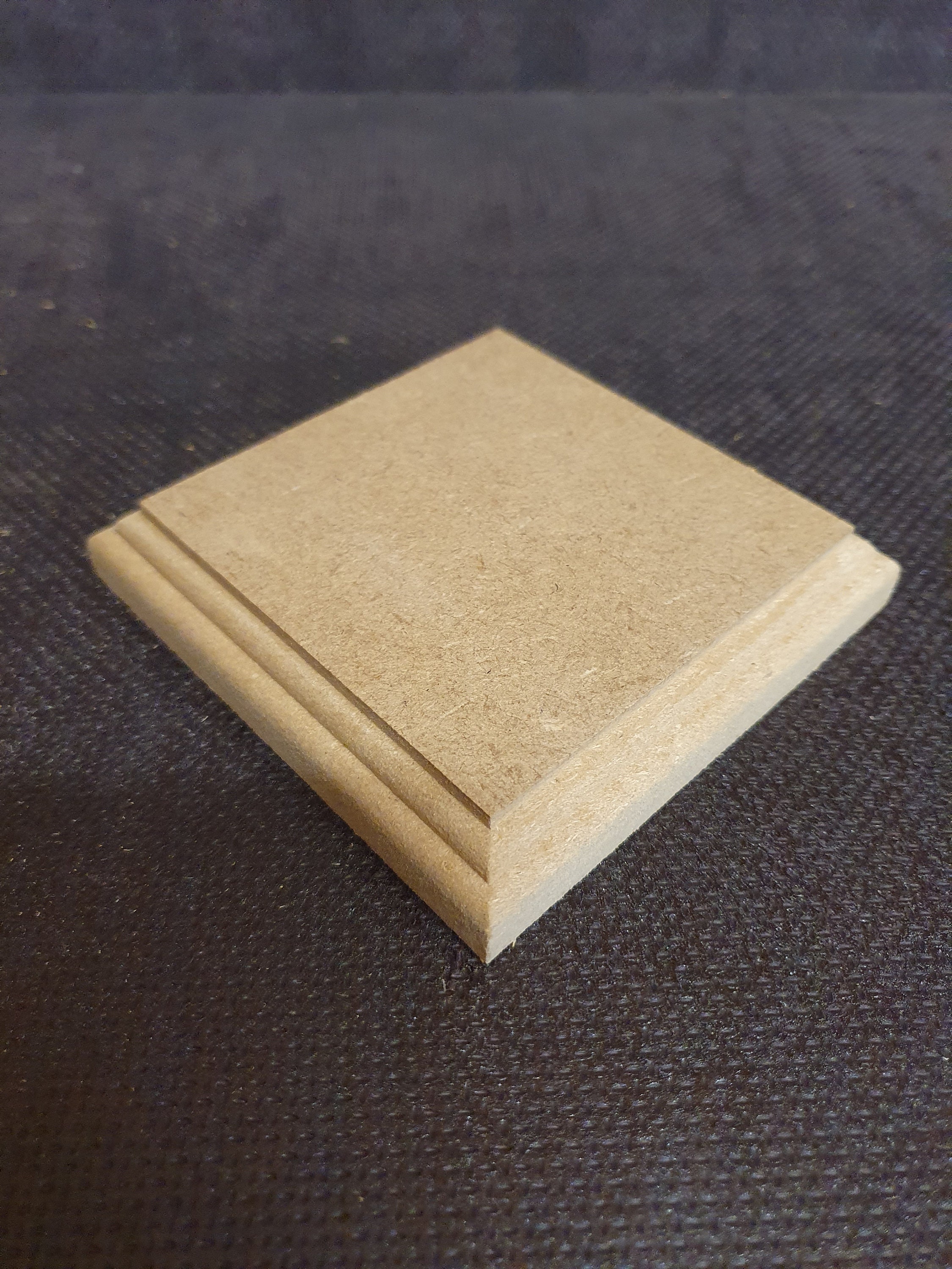 Wooden Plaques Templates Plinth Squares Signs Trophy Display Stand 18mm ...