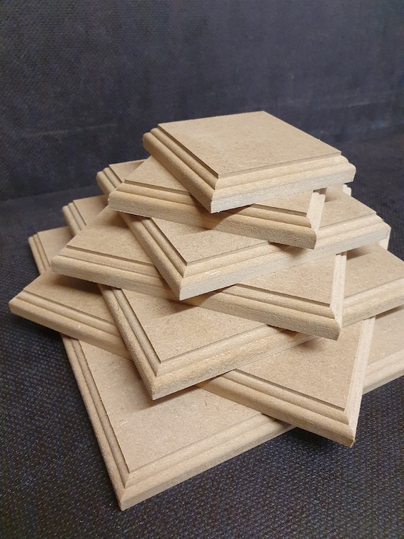 Wooden Plaques Templates Plinth Squares Signs Trophy Display - Etsy UK