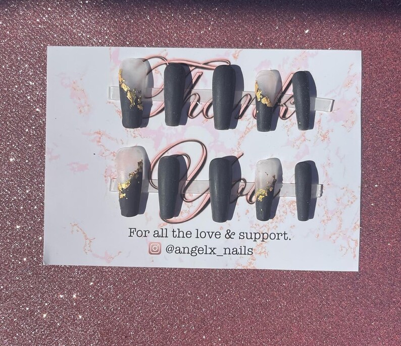 Gel X Press on Nails - Etsy