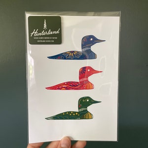 Nordic Prints - Loons - Cabin Decor - Lake Life - Common Loon ...