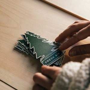Fresh Air Sticker - Pine Sticker - Pine Air Freshener - Outdoor Sticker ...