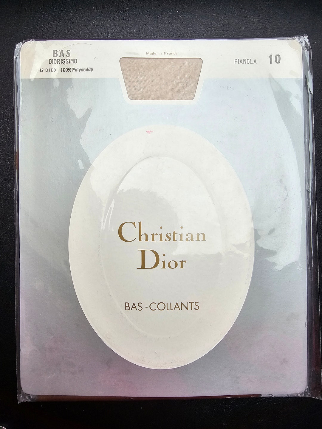 CHRISTIAN DIOR Diorissimo Stockings 10 Pianola - Etsy