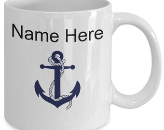 Anchor Mug - Etsy