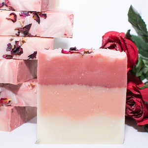 Rose Soap - Etsy