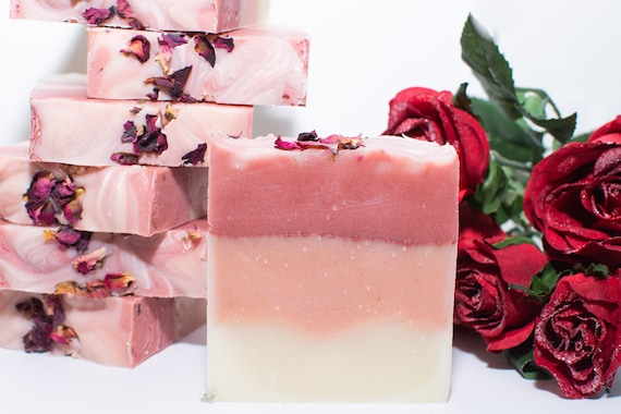 Rose Soap - Etsy