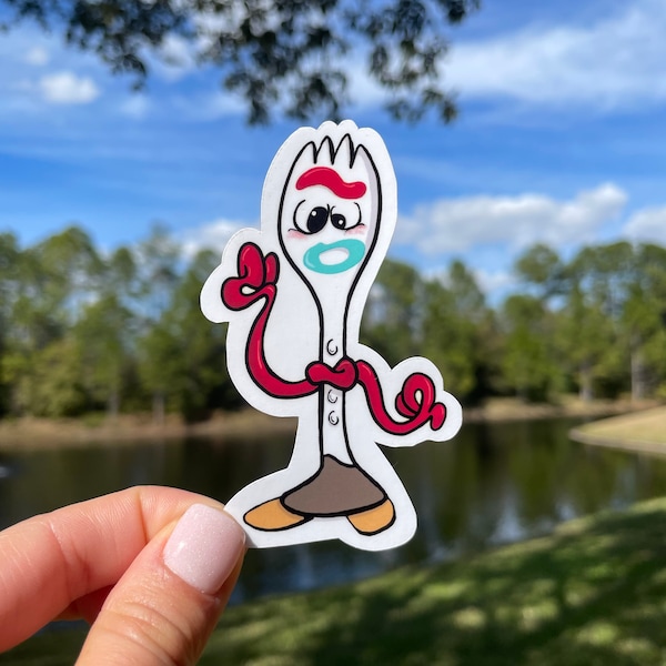 Toy Story Forky Sticker - Etsy UK