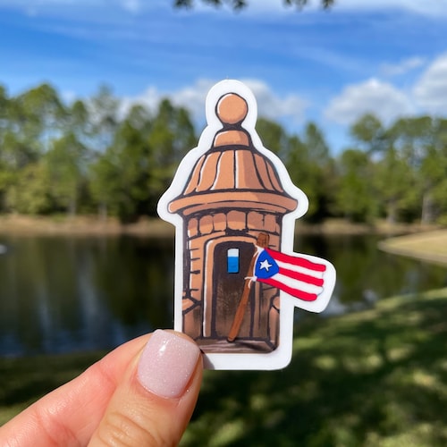 Garita Love Puerto Rico Sticker Free Shipping - Etsy