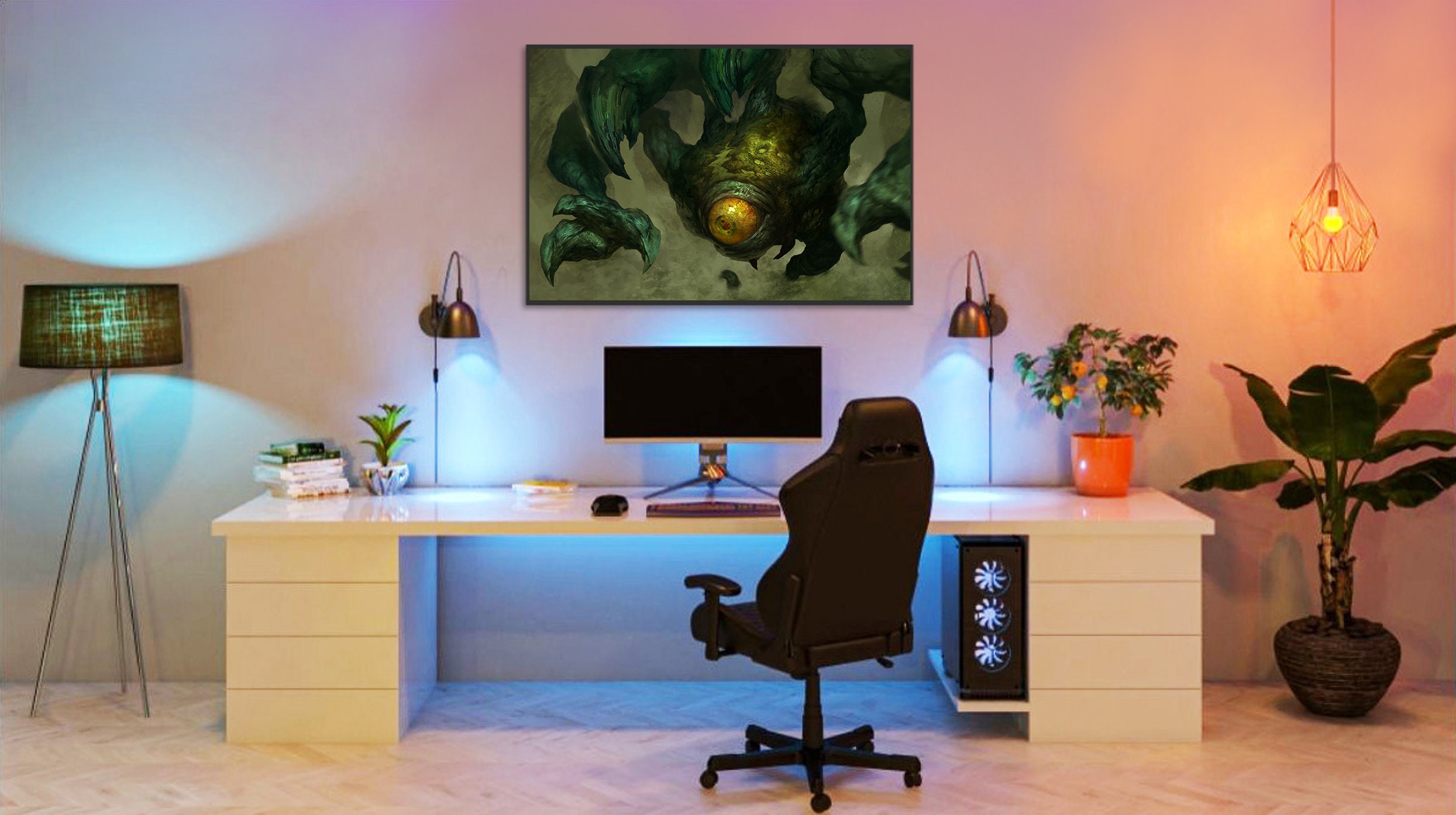 Painting Art & Collectibles Video Games collection Zelda Ocarina of ...