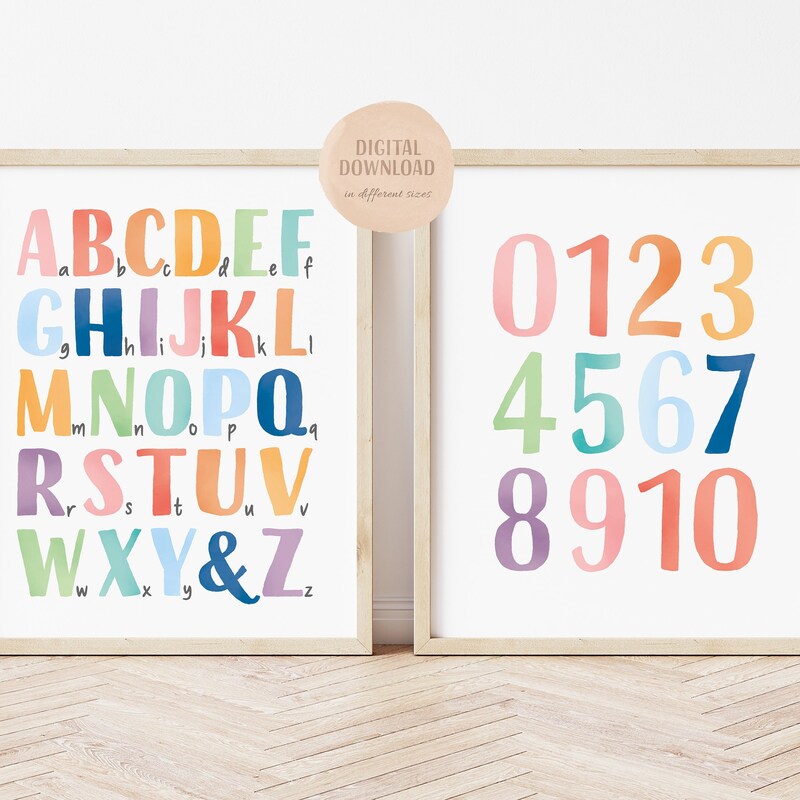Abc Poster - Etsy