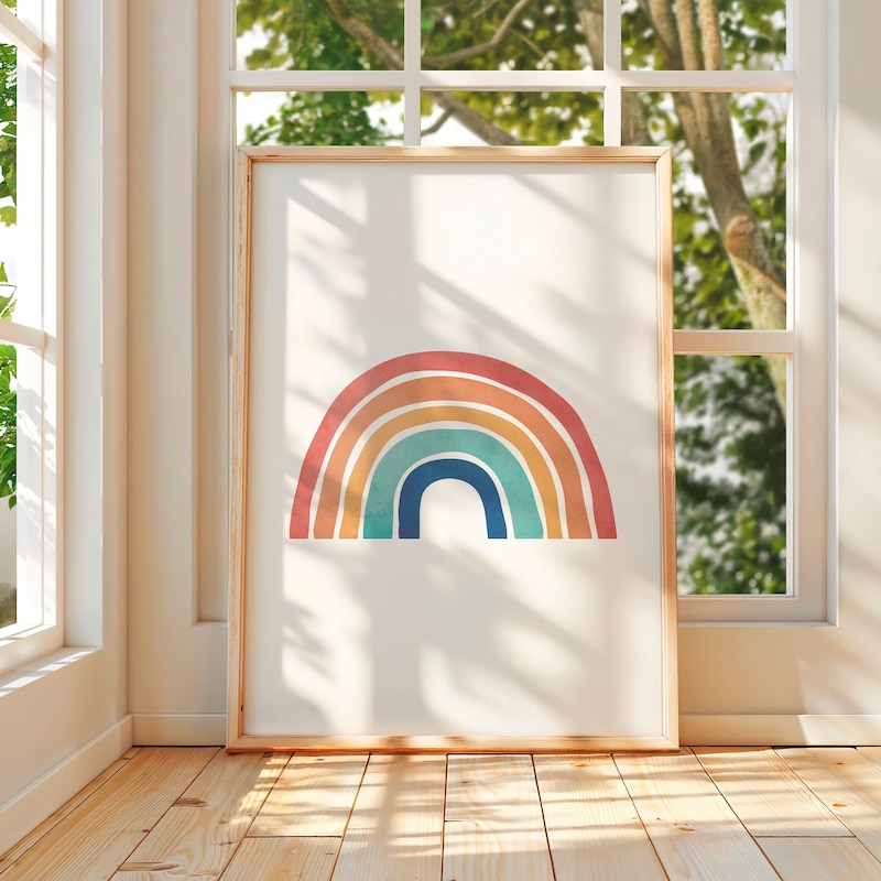 Rainbow Poster - Etsy