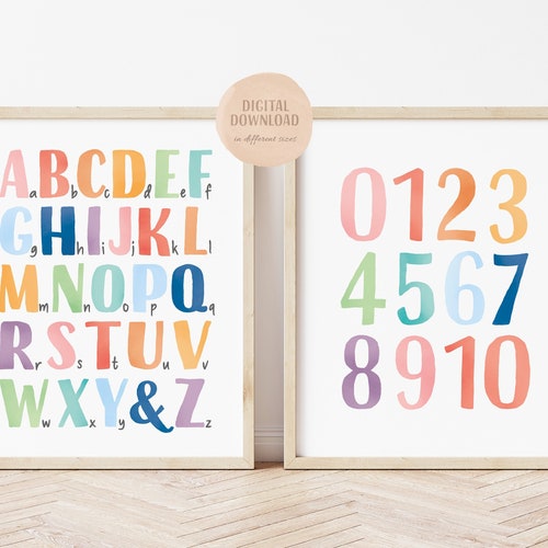 ABC Rainbow Digital Download - Etsy