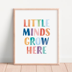 12 Calming Corner Posters, Rainbow Classroom Decor, Emotional Self ...