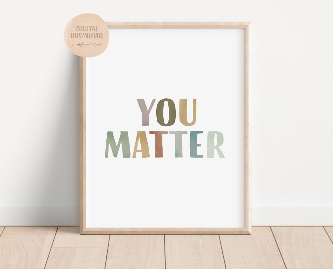 Positive Affirmation, Classroom Decor, Educational Poster, Play Room ...