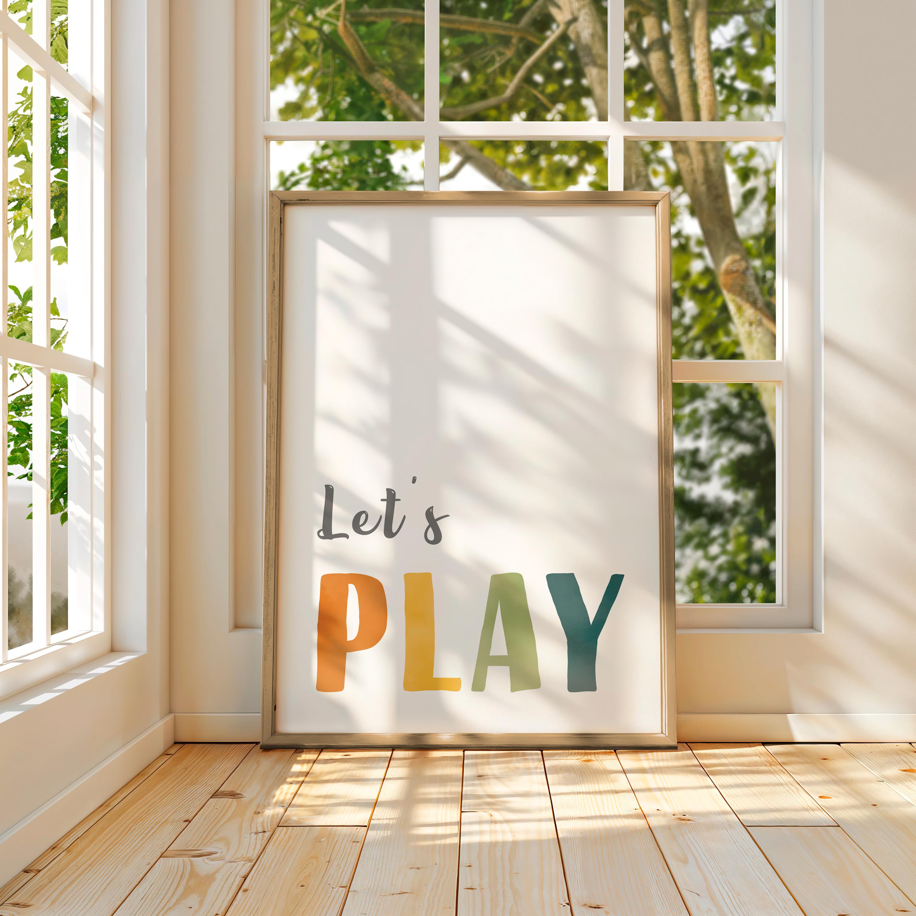 Set of 8 Playroom Posters, Sun Playroom Poster, Rainbow Nursery Wall ...