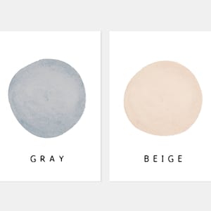 20 Color Cards, Montessori Flashcards, Pre-school Cards, Montessori ...