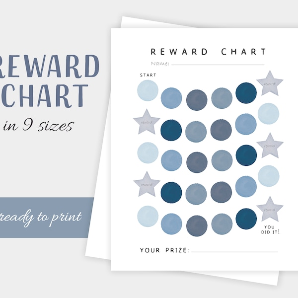Reward Chart - Etsy