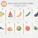 30 Body Parts Cards, Montessori Flashcards, Pre-school Cards, Rainbow ...