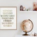 Days of the Week Poster, Montessori Materials, Educational Printables ...